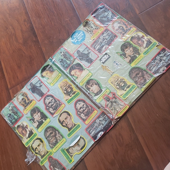 Star Wars | Other | Vintage Star Wars Stickers Collection On Folder 977 ...